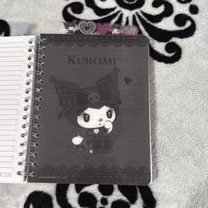 Sanrio | Office | Kuromi And My Melody Spiral 6 Subject Notebook With ...